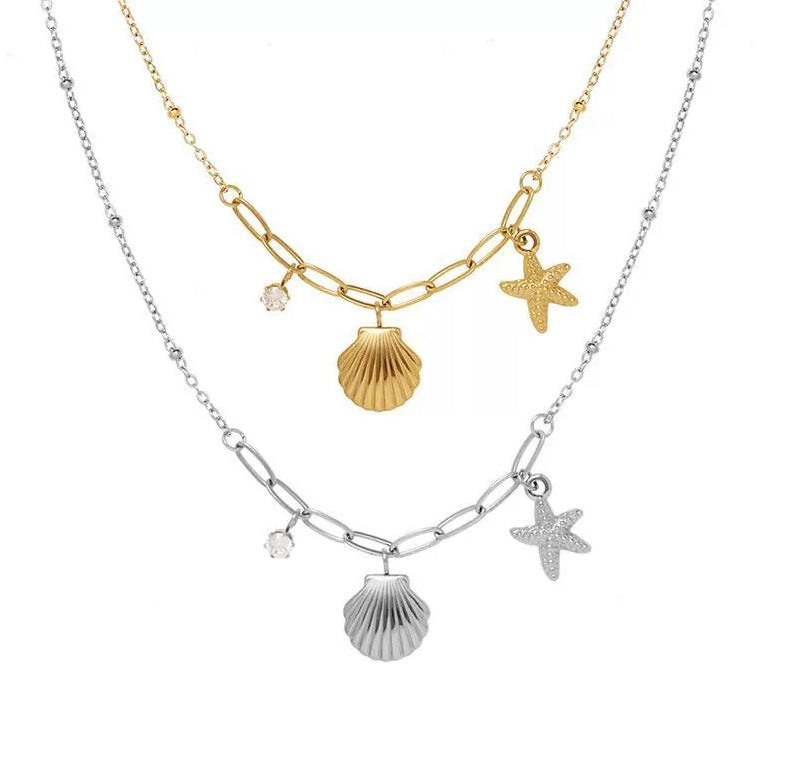 Shell And Starfish – cora jewellery